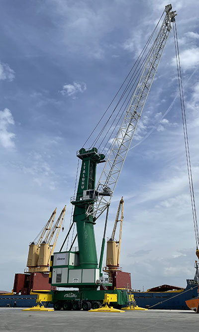 Mobile Harbour Cranes Series - ITALGRU Mobile Harbour Cranes Series - ITALGRU